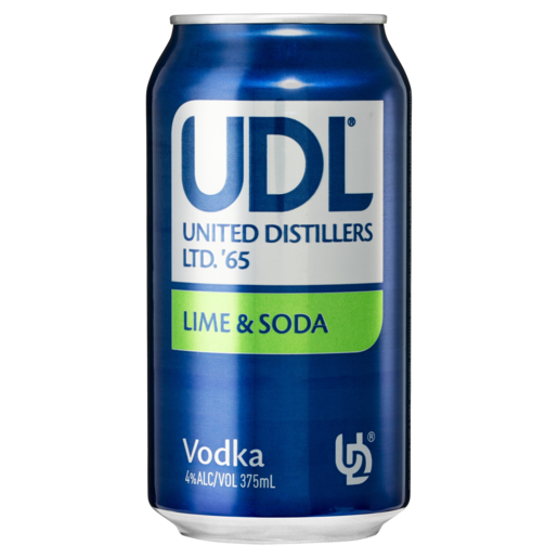 UDL LIME AND SODA CAN - Liquor2Door